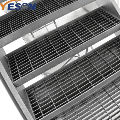 High Quality Stair Treads - Press Locked Steel Grating - YESON