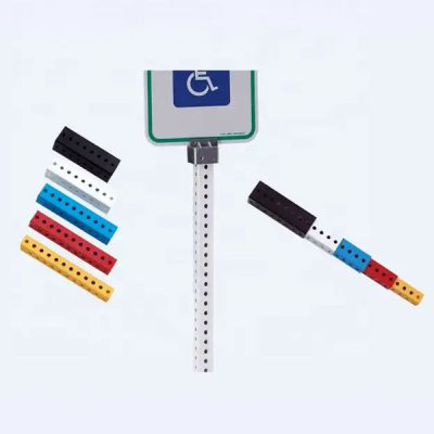 Square Steel Perforated Tube Road Sign Posts - YESON